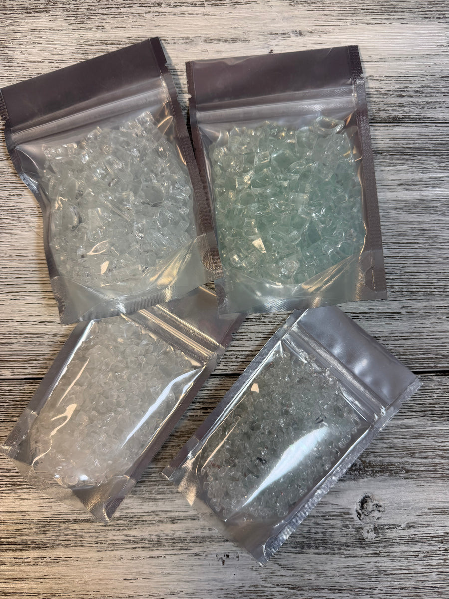 Clear Glass Sampler – Deep South Shelling