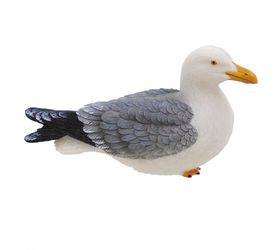 Chunky Seagull Figurine – Deep South Shelling