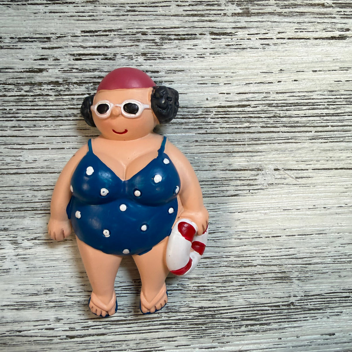 Beach Cap Lady Magnet – Deep South Shelling