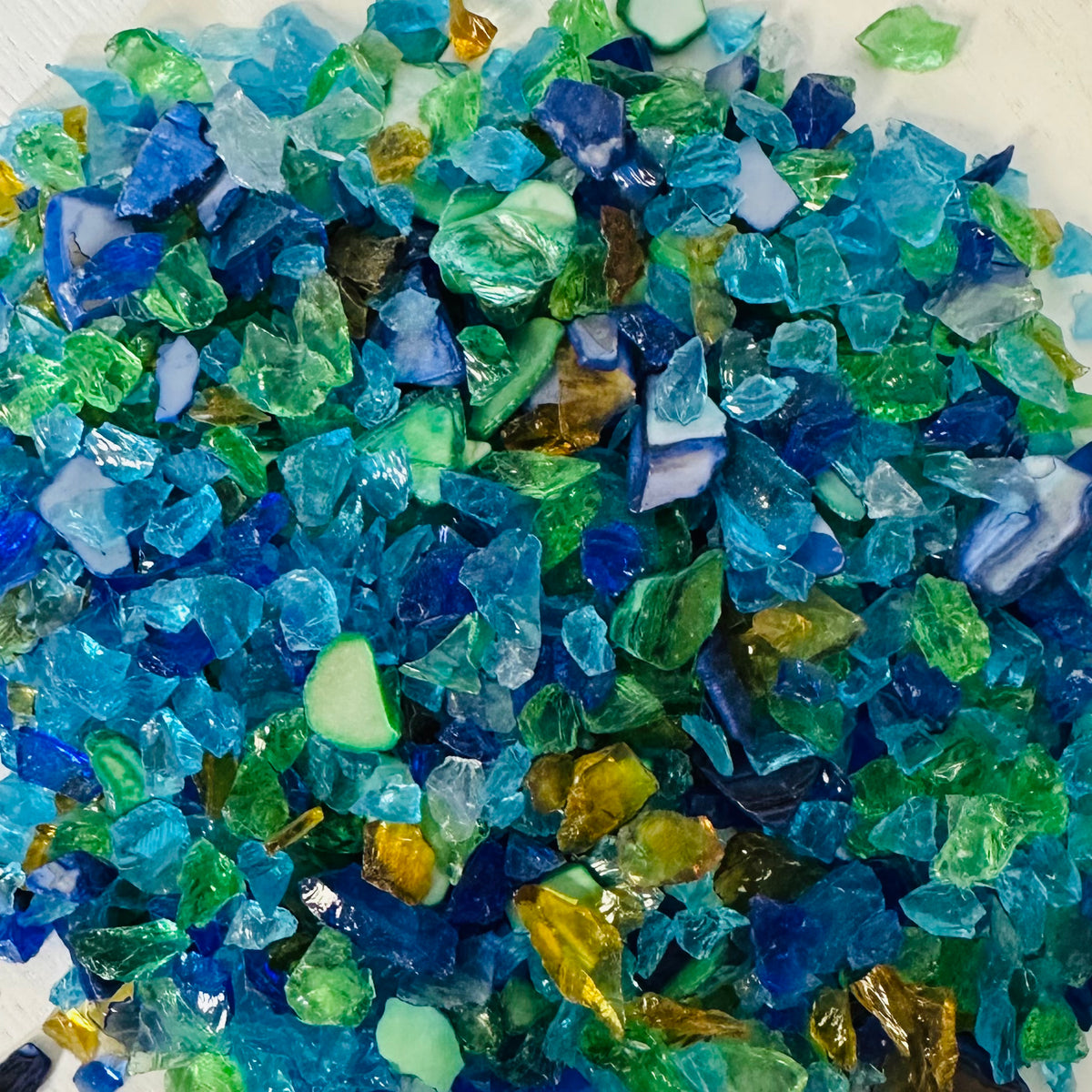 SeaBreeze Custom Glass & Shell Mix – Deep South Shelling