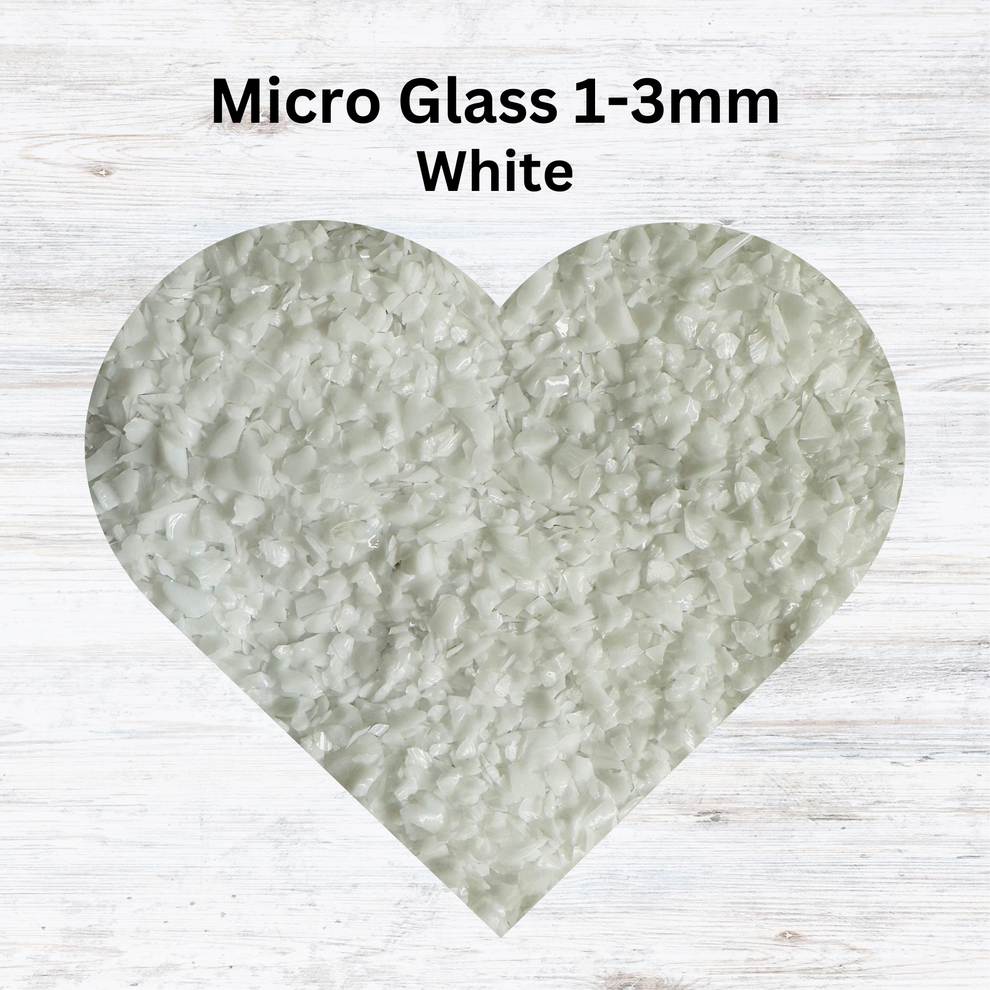 White Micro Glass – Deep South Shelling