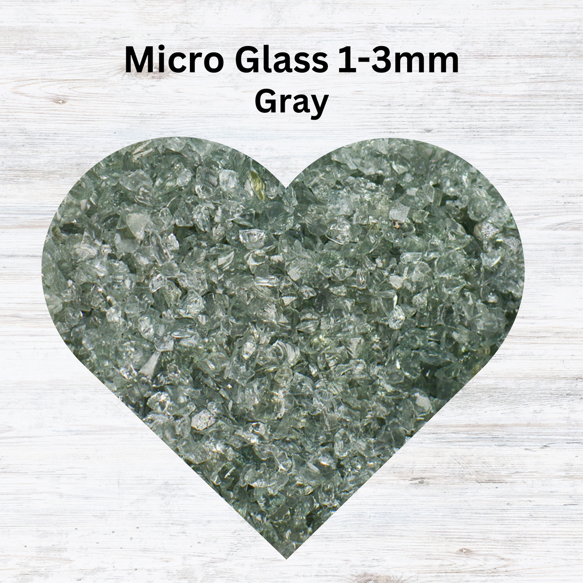 Gray Micro Glass – Deep South Shelling