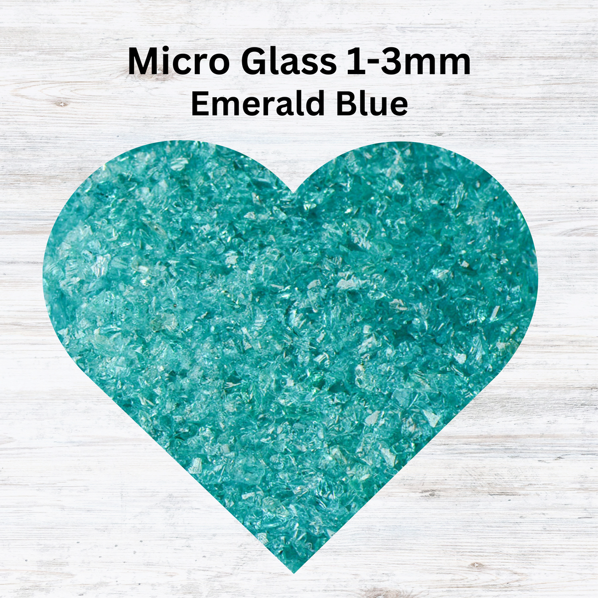 Emerald Blue Micro Glass – Deep South Shelling