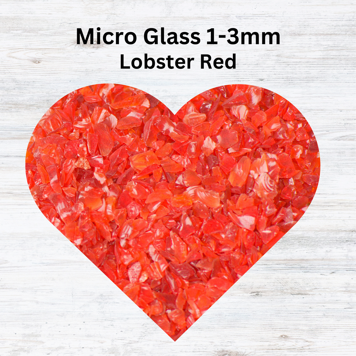Lobster Red Micro Glass – Deep South Shelling